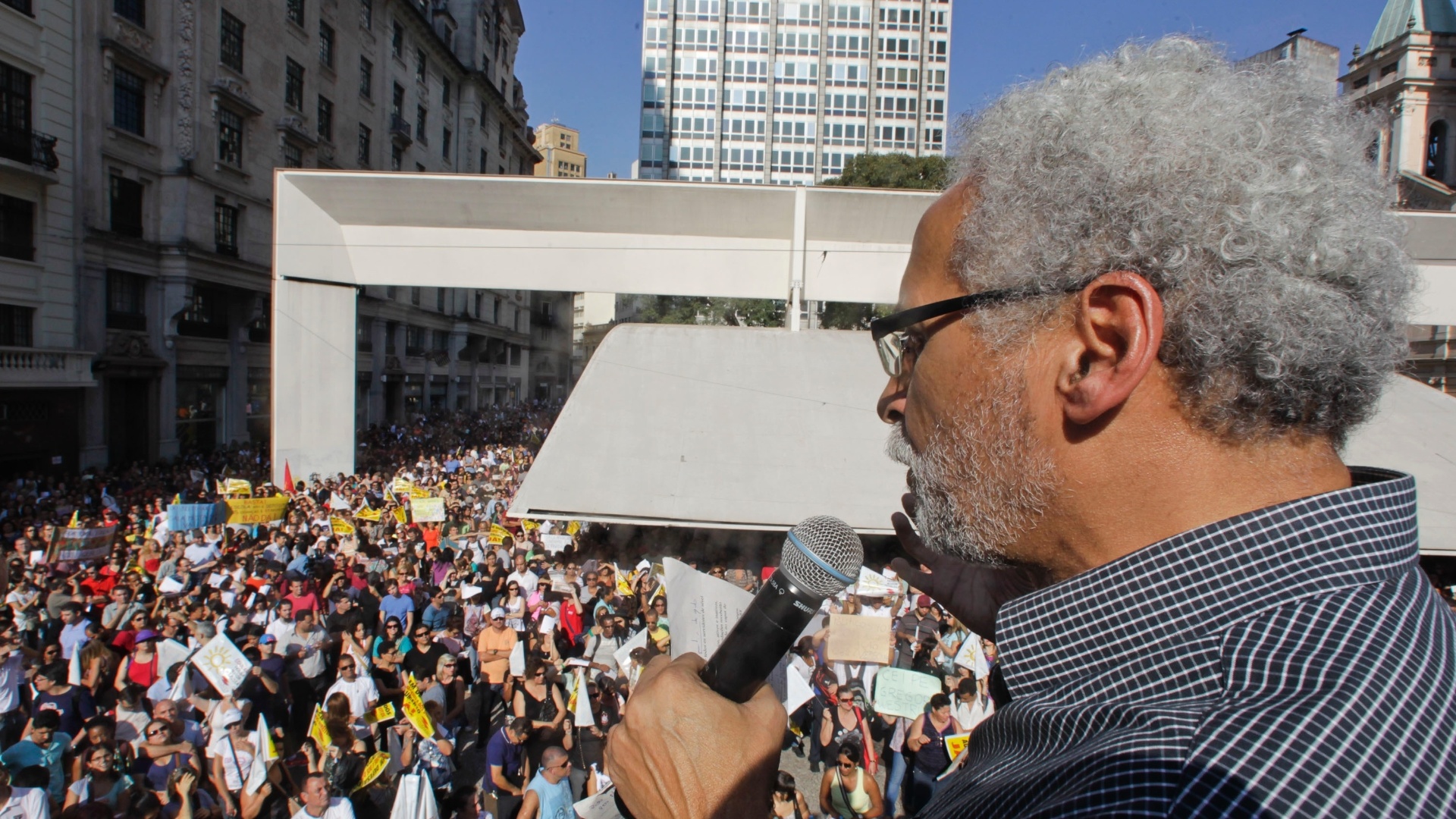 Fotos Professores Da Rede Municipal De Sp Protestam Em Frente Ao