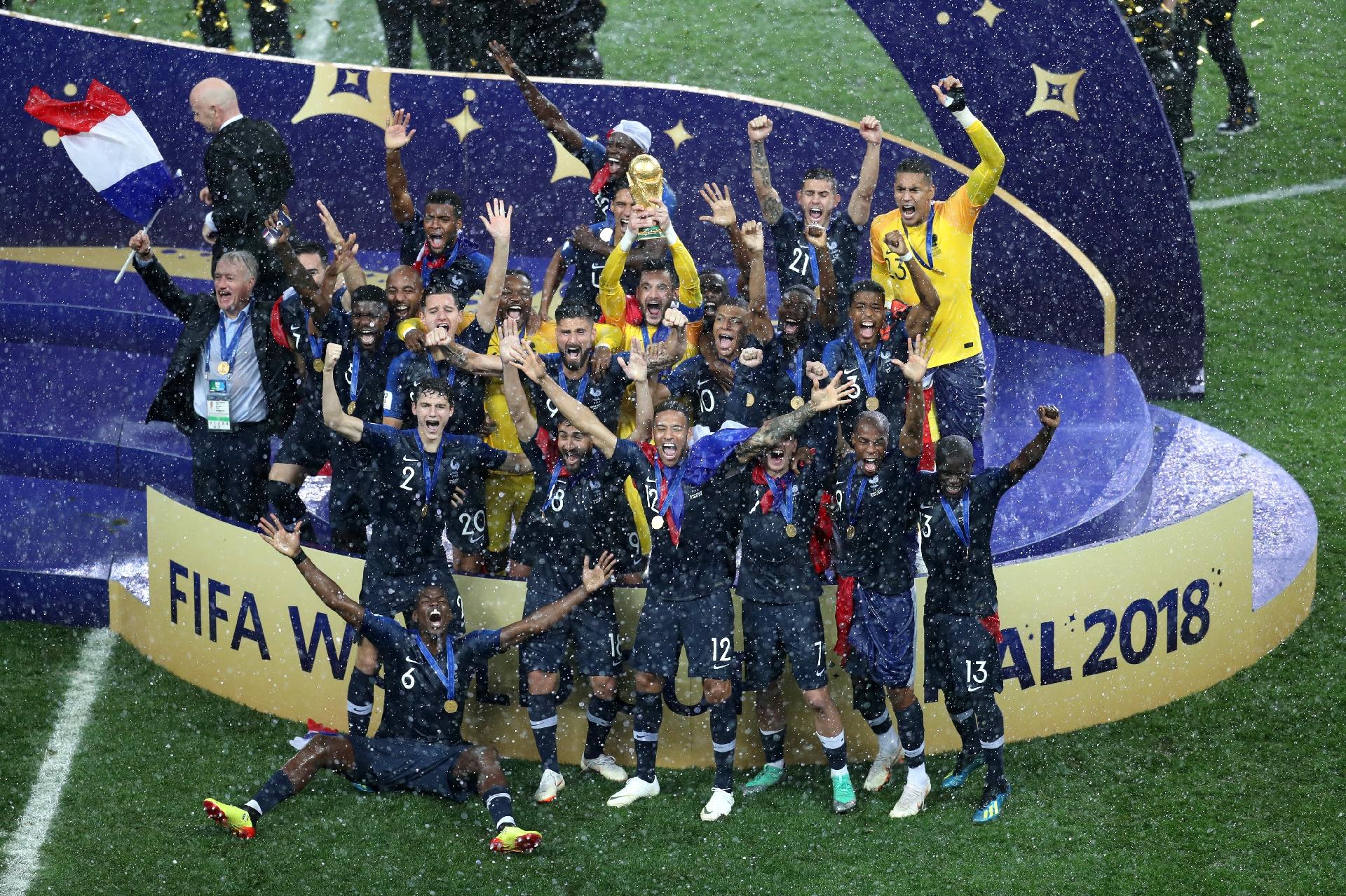 Fotos Da Copa 2018 França E Croácia Se Enfrentam Na Final Da Copa