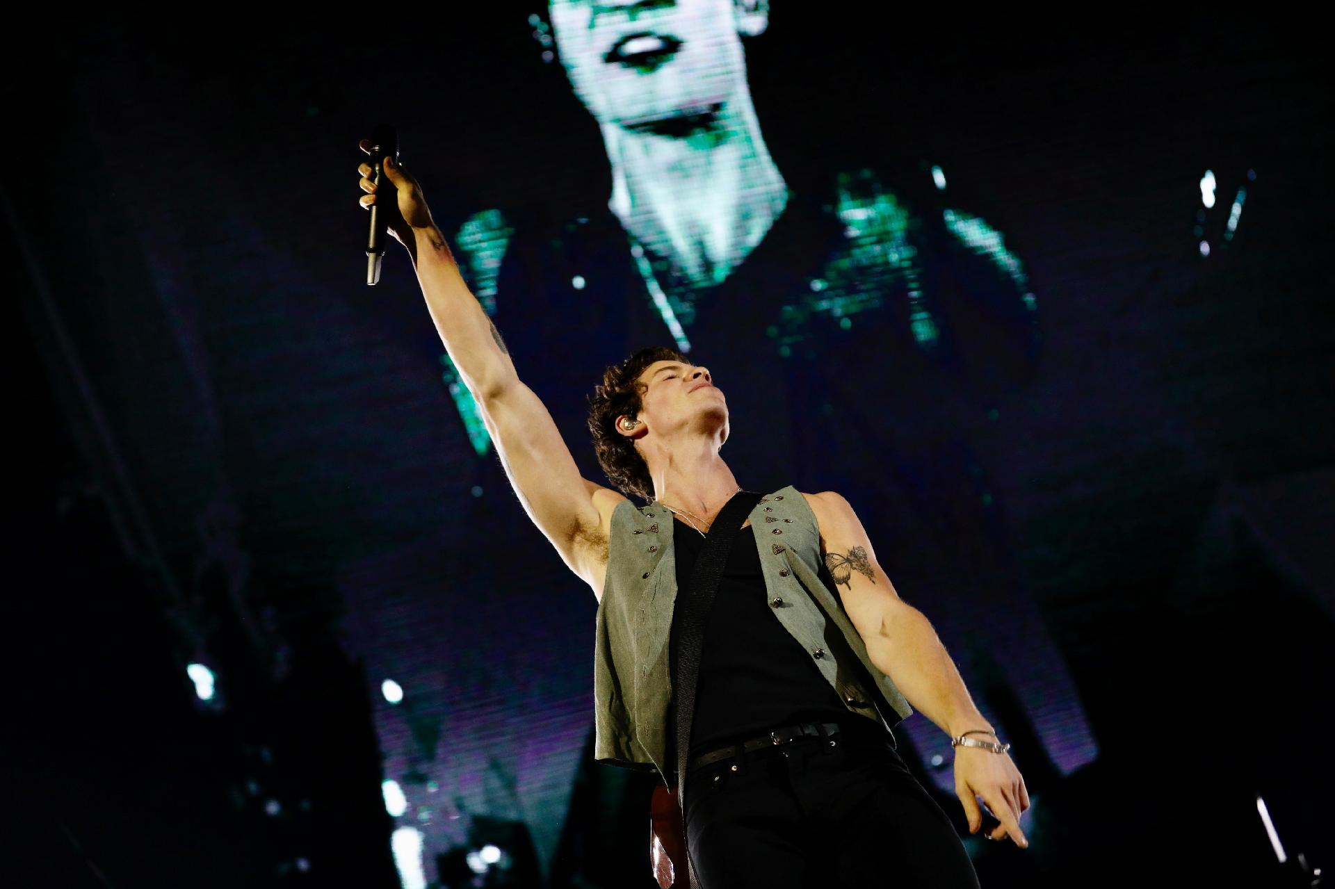 Shawn Mendes Faz Protesto Pelo Clima E Empolga Plateia Sentada Em Sp