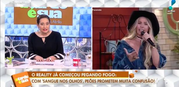 A Fazenda 2021 Sonia Abrão critica estreia de Adriane Galisteu