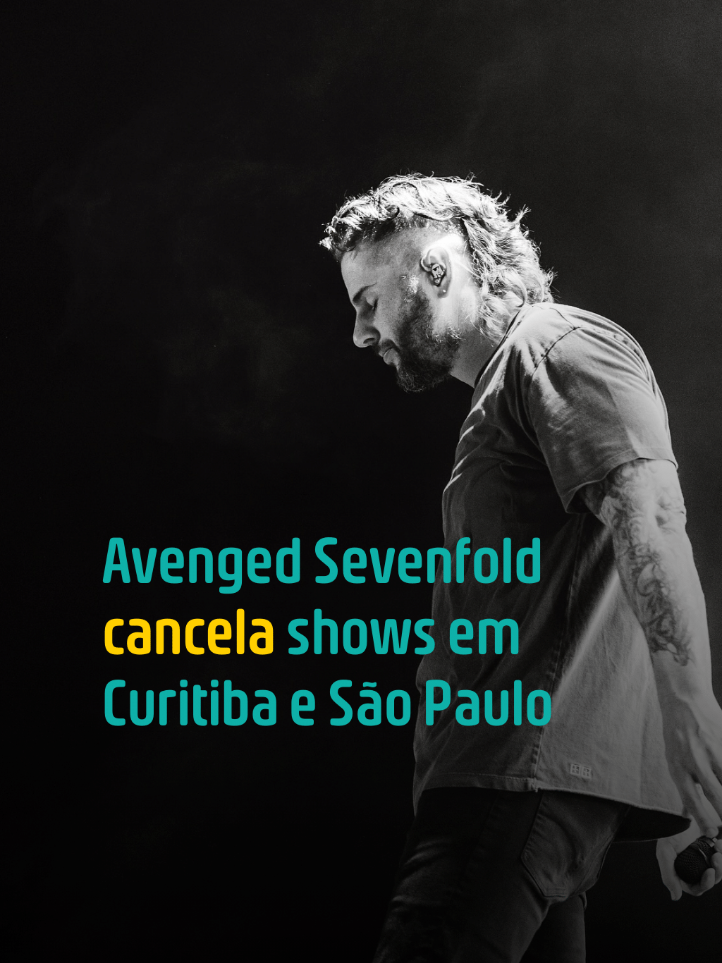 Avenged Sevenfold cancela shows em Curitiba e São Paulo por problema de ...