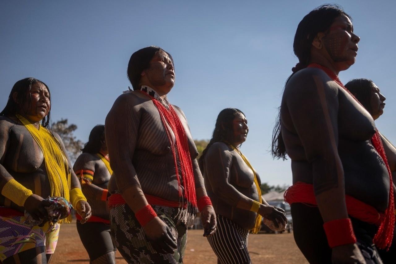 Mulheres Indígenas Fazem Marcha Em Brasília Em 7 De Setembro
