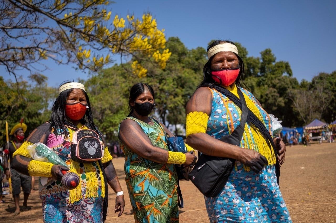 Mulheres Indígenas Fazem Marcha Em Brasília Em 7 De Setembro
