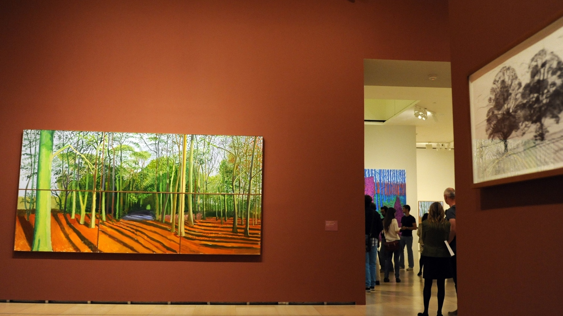 Fotos: David Hockney expõe obras ''pintadas'' com um iPad - 17/05/2012 ...