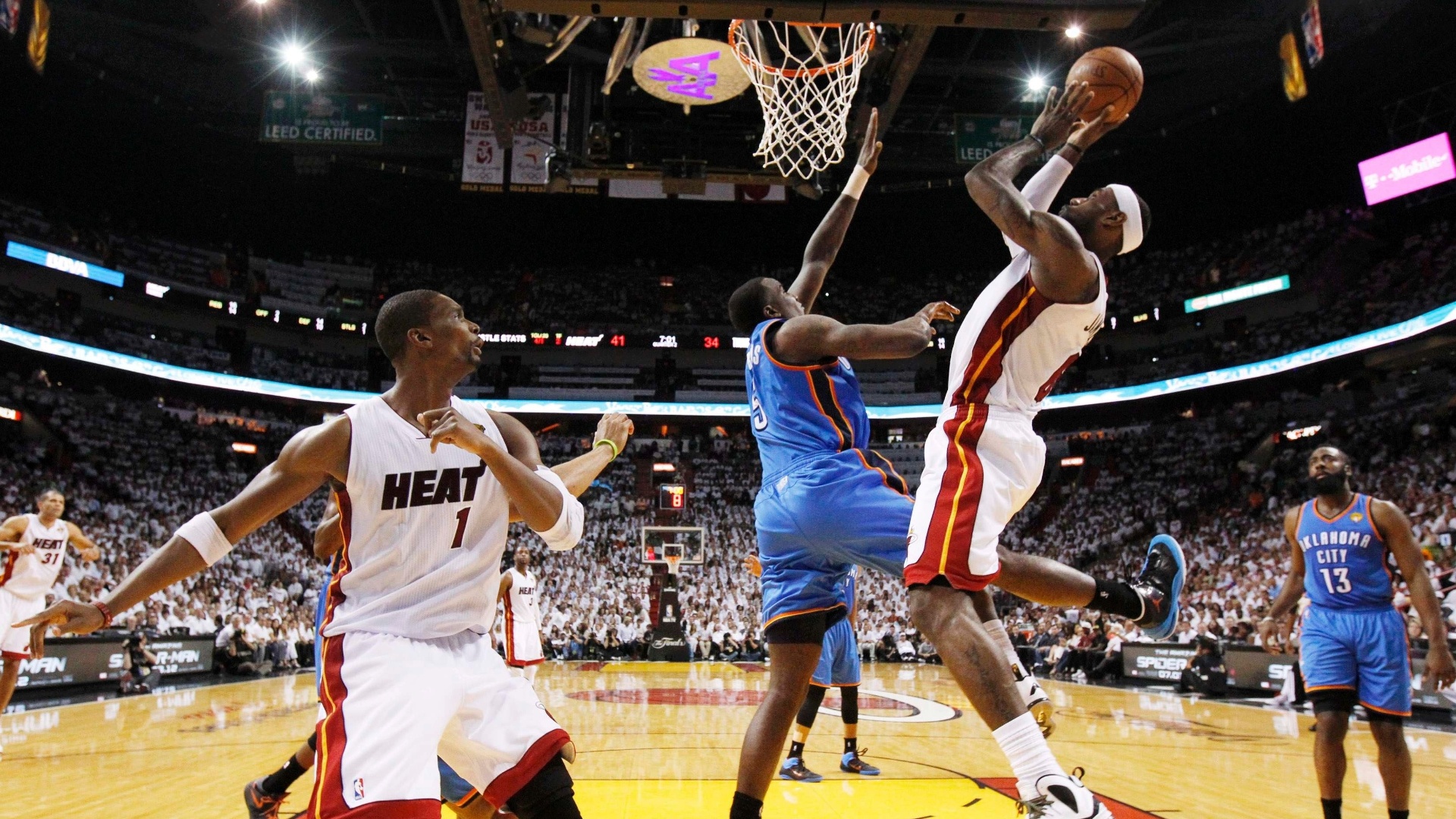 Fotos: Heat vence o Thunder e é campeão da NBA - 21/06/2012 - UOL Esporte