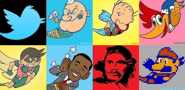 Fotos: Artista americano cria ilustrações de personagens famosos com ...