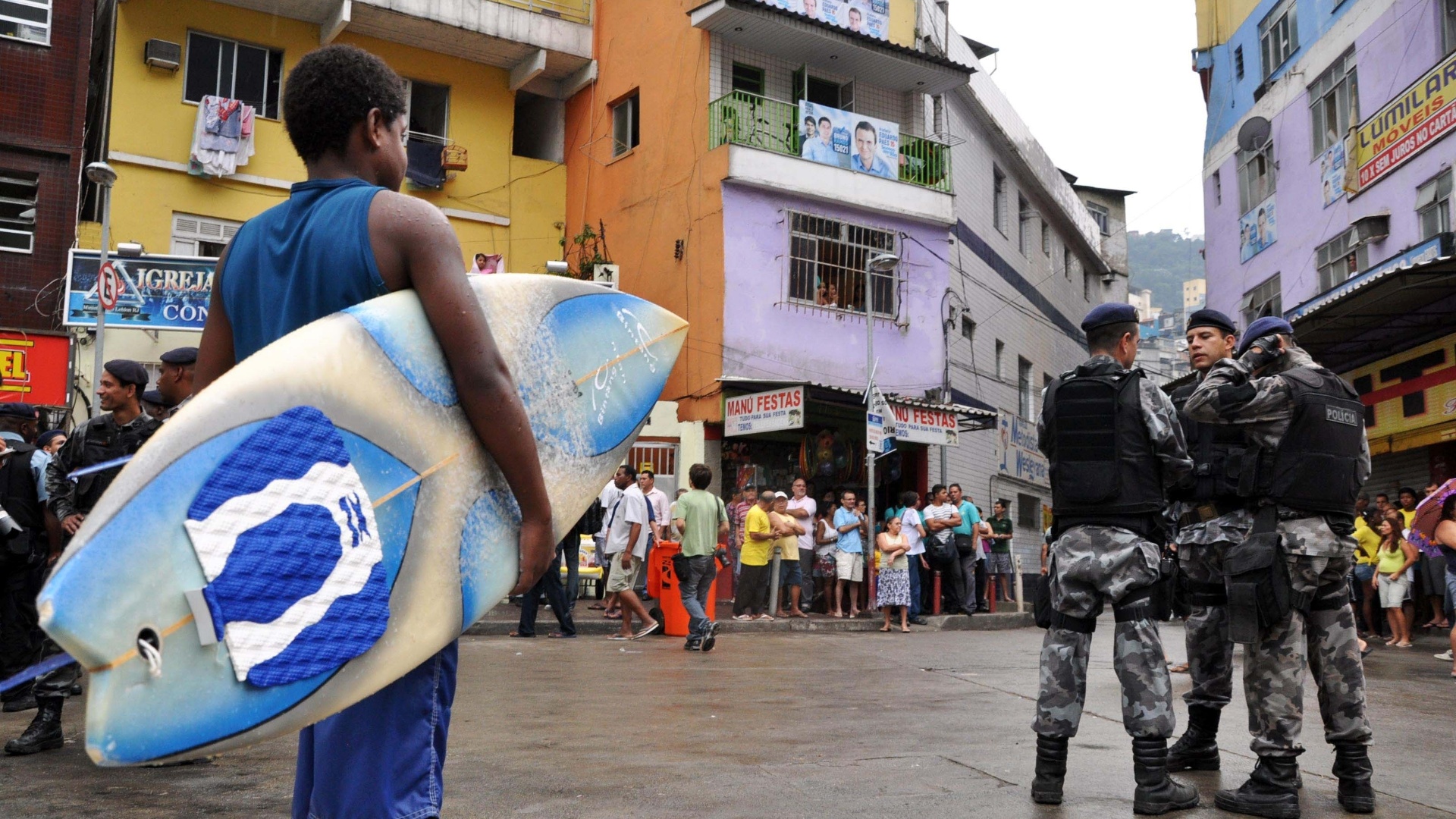 Fotos: Autoridades inauguram a primeira UPP da favela da Rocinha - 20 ...