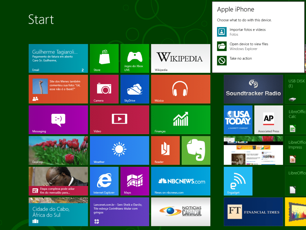 Fotos: Veja telas do sistema operacional Windows 8, da Microsoft - 24 ...