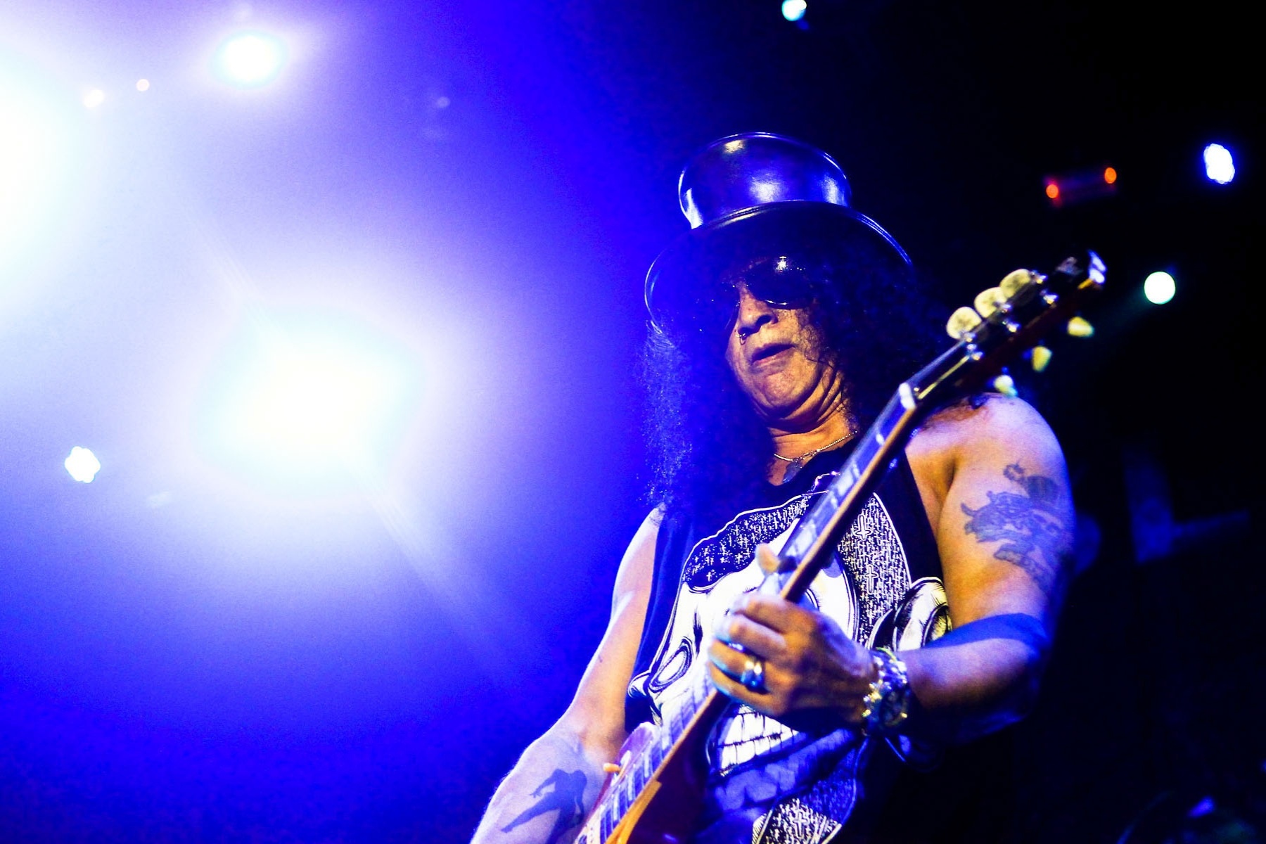 Fotos: Veja imagens dos shows do guitarrista Slash no Brasil - 06/11 ...