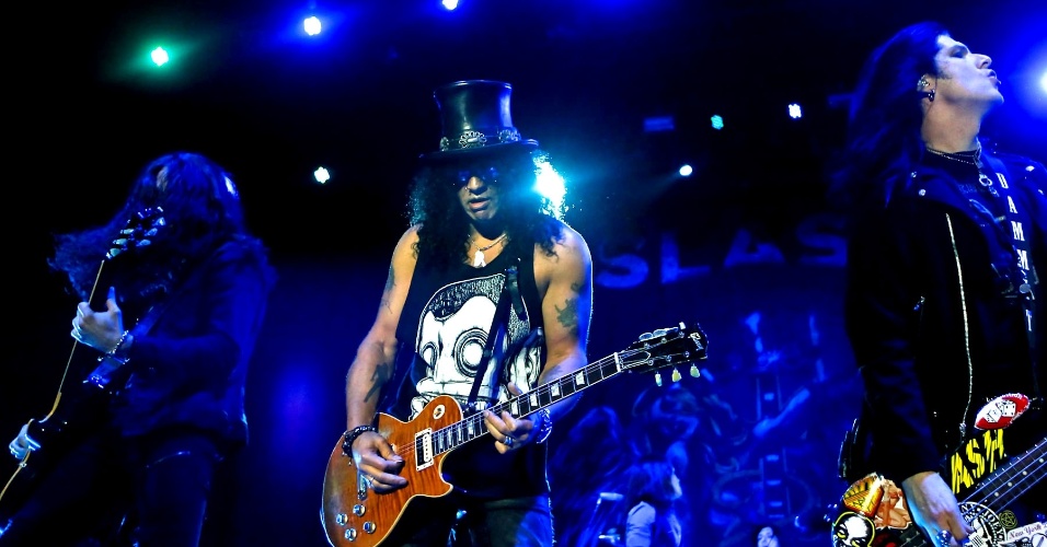 Veja imagens dos shows do guitarrista Slash no Brasil - BOL Fotos