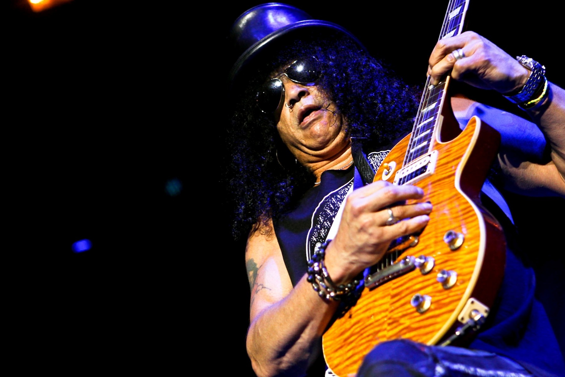 Fotos: Veja imagens dos shows do guitarrista Slash no Brasil - 06/11 ...