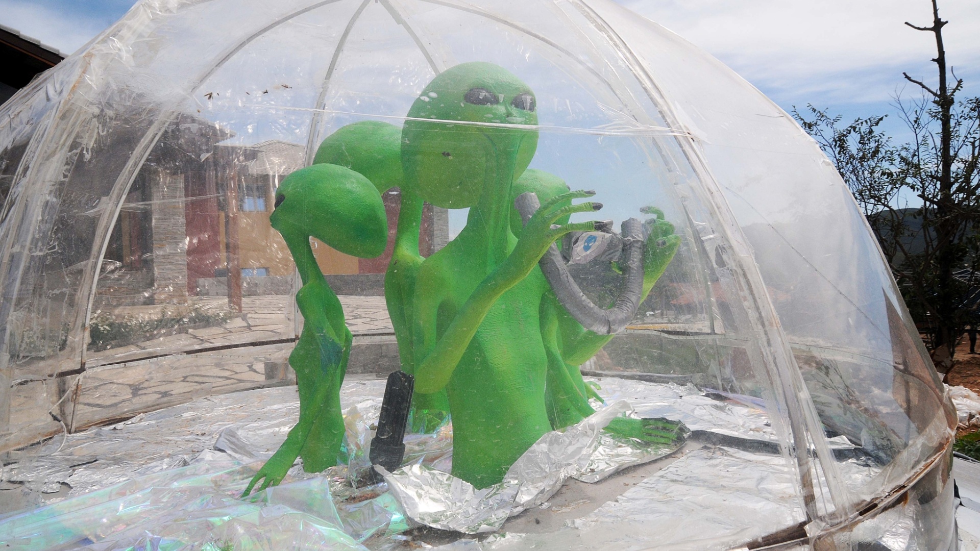 Fotos: Alto Paraíso (GO) muda rotina para o fim do mundo - 21/12/2012 ...