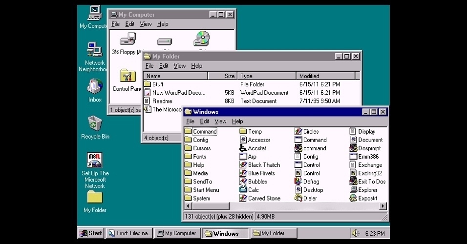 Fotos: Você conhece todas as versões do Windows? Relembre telas do 1 ao ...