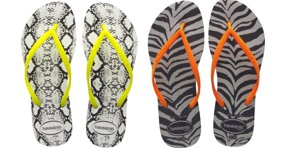 Fotos: Guia de compras: chinelos coloridos deixam os pés na moda para o ...