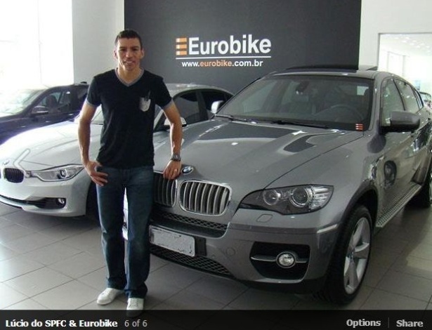 Lúcio ganha carro de R$ 500 mil de patrocinador que ajudou São Paulo na ...