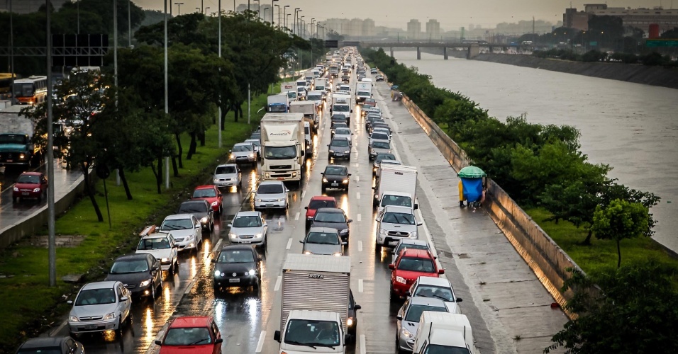 Trânsito: Marginal Tietê, em SP, ganhará faixa exclusiva de ônibus ...