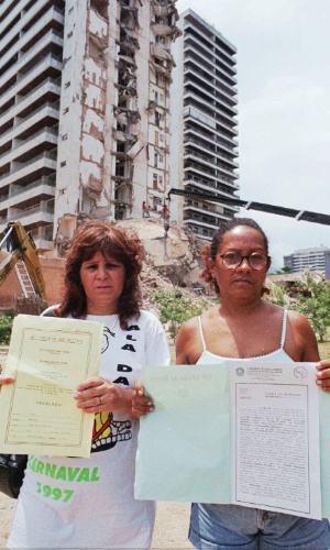 Desabamento do edifício Palace 2, no Rio de Janeiro, completa 15 anos ...