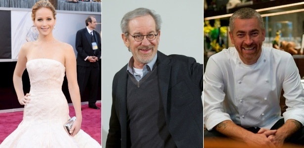 Jennifer Lawrence, Spielberg e Alex Atala estão entre personalidades ...