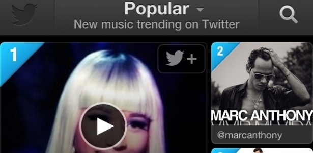 Twitter Music lista as músicas mais populares e recomenda novos ...