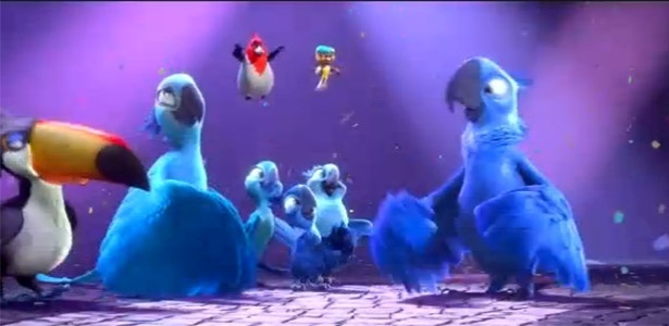Em primeiro teaser de "Rio 2", as araras Blu e Jade aparecem com seus ...