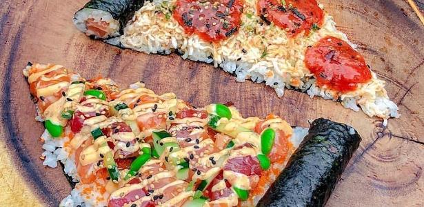 Pizza de sushi já é uma realidade e deixou a web com fome. Você ...