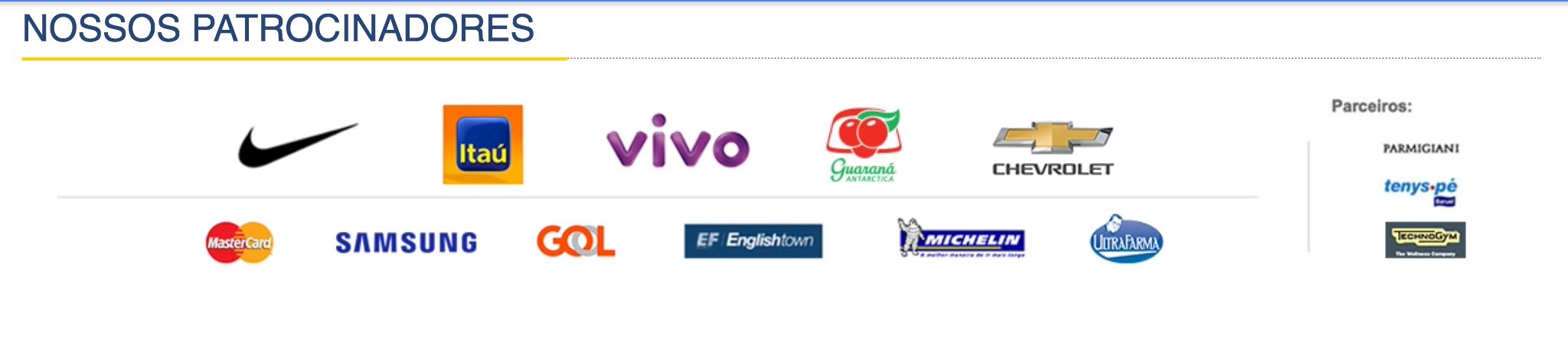 E os patrocinadores da CBF vão encolhendo, encolhendo... - UOL Esporte