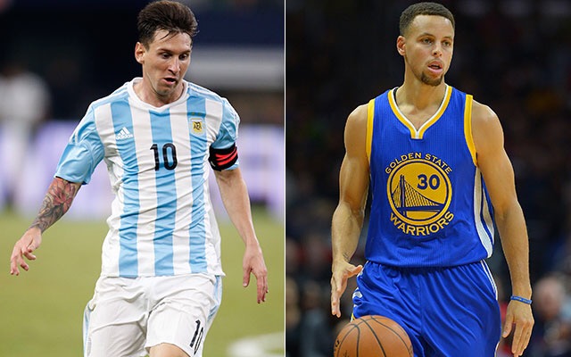 Messi&Curry: dupla de três! - UOL Esporte