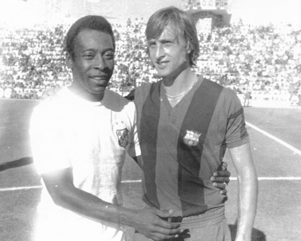 Pelé e Cruijff: uma visão de mundo no futebol - UOL Esporte