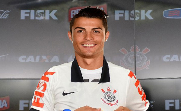 Cristiano Ronaldo diz que, no Brasil, jogaria no Corinthians e no ...