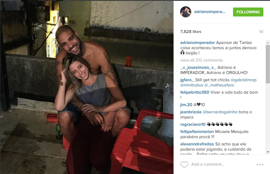 Adriano Imperador Mostra Lado Romântico E Faz Declaração De Amor Para