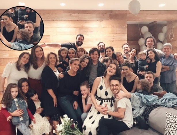 Theo, filho de Sandy, surge em foto publicada pela mulher de Junior ...