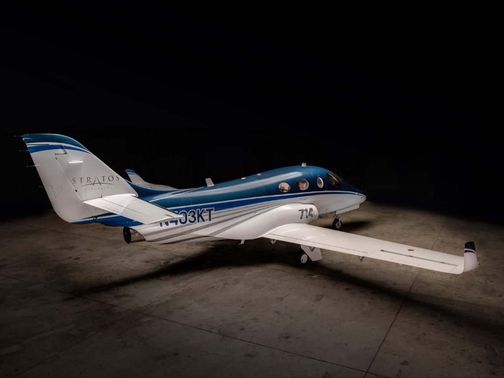 Fotos: Stratos 714 entra na disputa dos jatinhos particulares ...