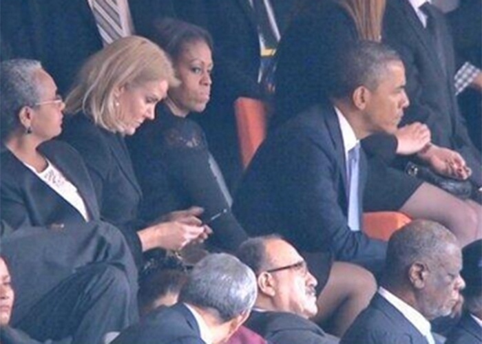 Sequência De Fotos Sugere Cena De Ciúme De Michelle Com Obama Bol