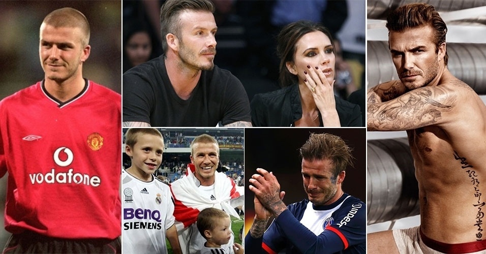 Fotos: Conheça a trajetória de David Beckham dentro e fora dos campos ...