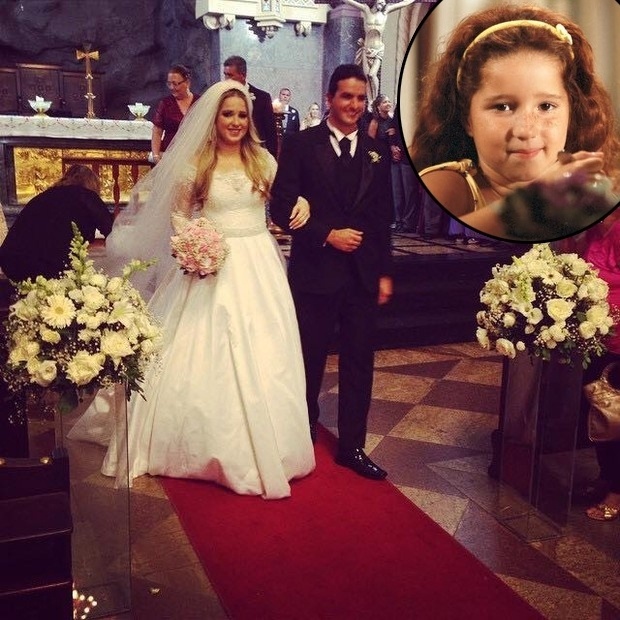 Ex-atriz mirim Ingrid Fridman se casa no Rio de Janeiro - Notícias - BOL