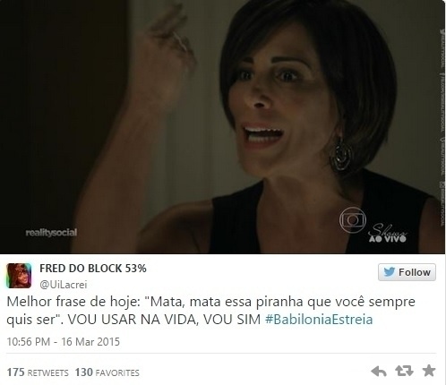 Veja os memes da novela 'Babilônia' - Notícias - BOL