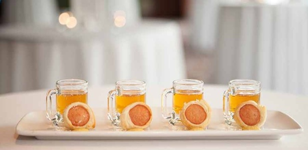A elegância destes 20 mini-aperitivos e bebidas vão surpreender seus ...