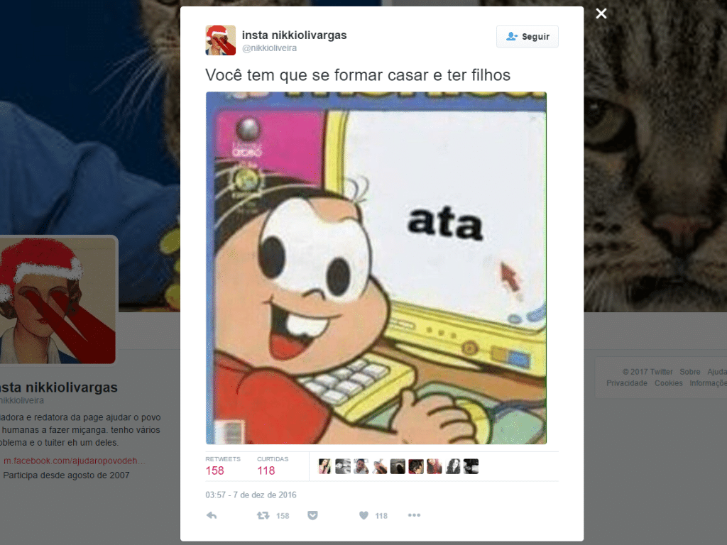 Fotos: Mônica de Sousa imita meme "ata" e viraliza nas redes sociais ...