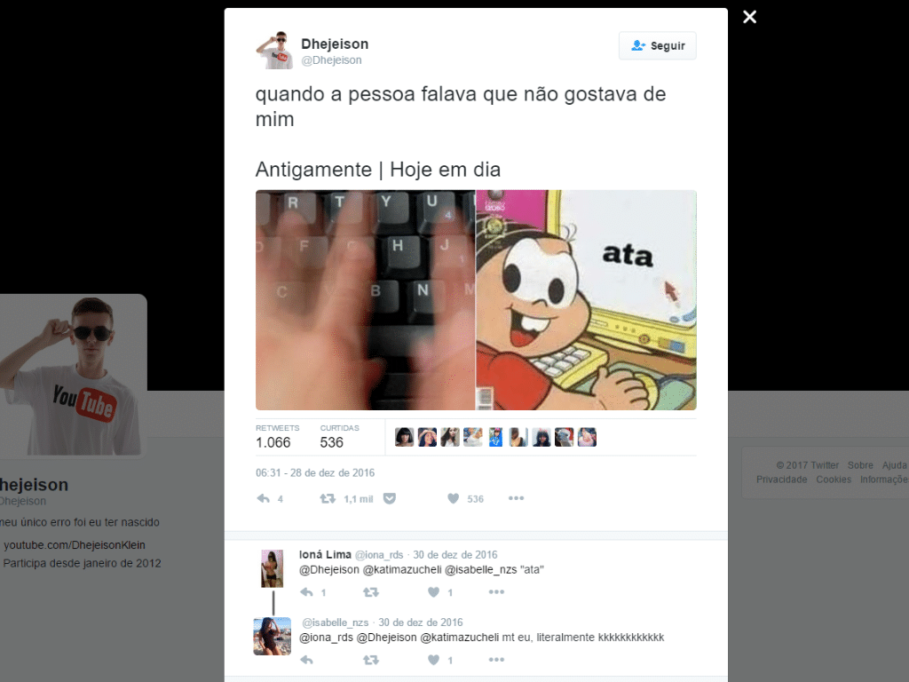 Fotos: Mônica de Sousa imita meme "ata" e viraliza nas redes sociais ...