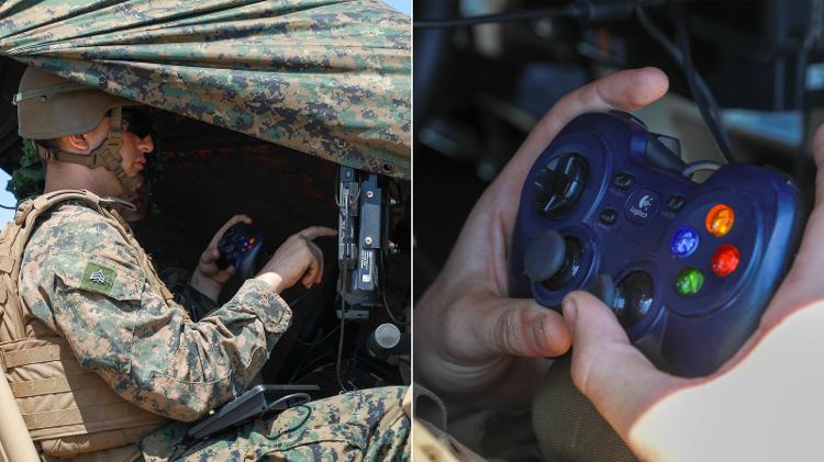 Drone militar também usa controle de videogame