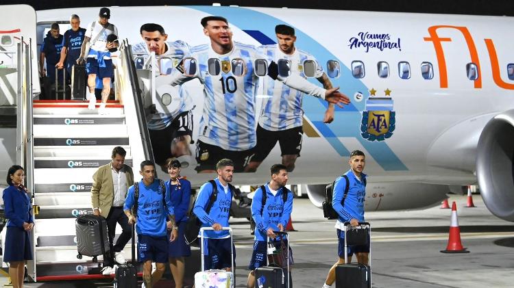 Copa do Qatar: Aviões têm pintura especial para seleções