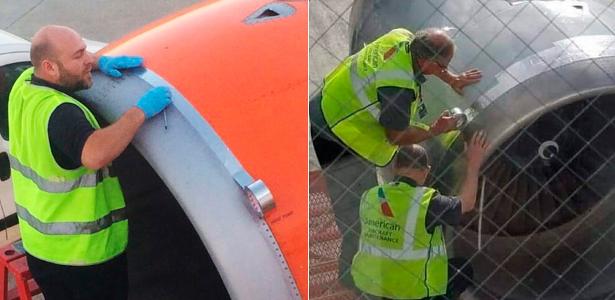 Speed tape: fita especial faz pequenos reparos no avião