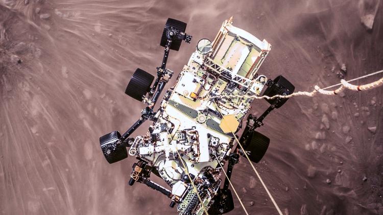 Veja o que a Perseverance registrou durante a primeira semana em Marte ...