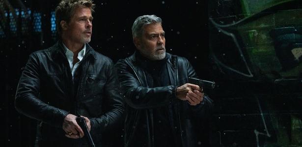 'Lobos' traz Clooney e Pitt confortáveis como astros de cinema