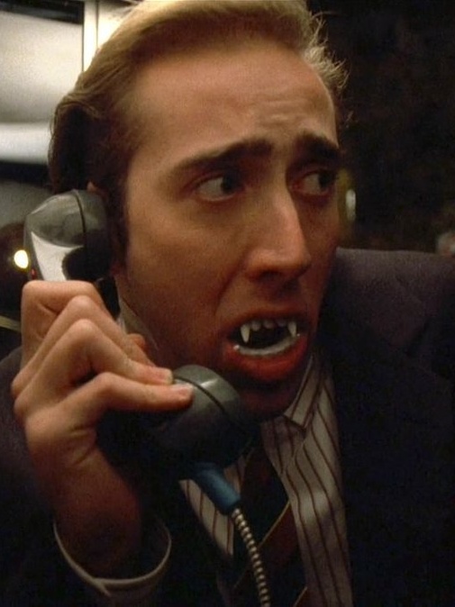 Nicolas Cage Beijo De Vampiro VAMPIRE'S KISS Clip "ABCs" (1988)