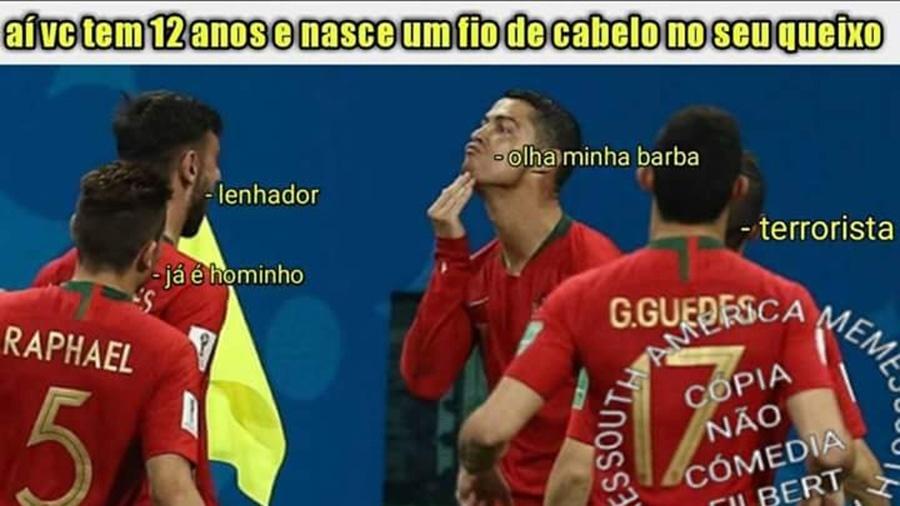 Fotos da Copa 2018: Barbicha de CR7 e unhada de marroquino rendem ...