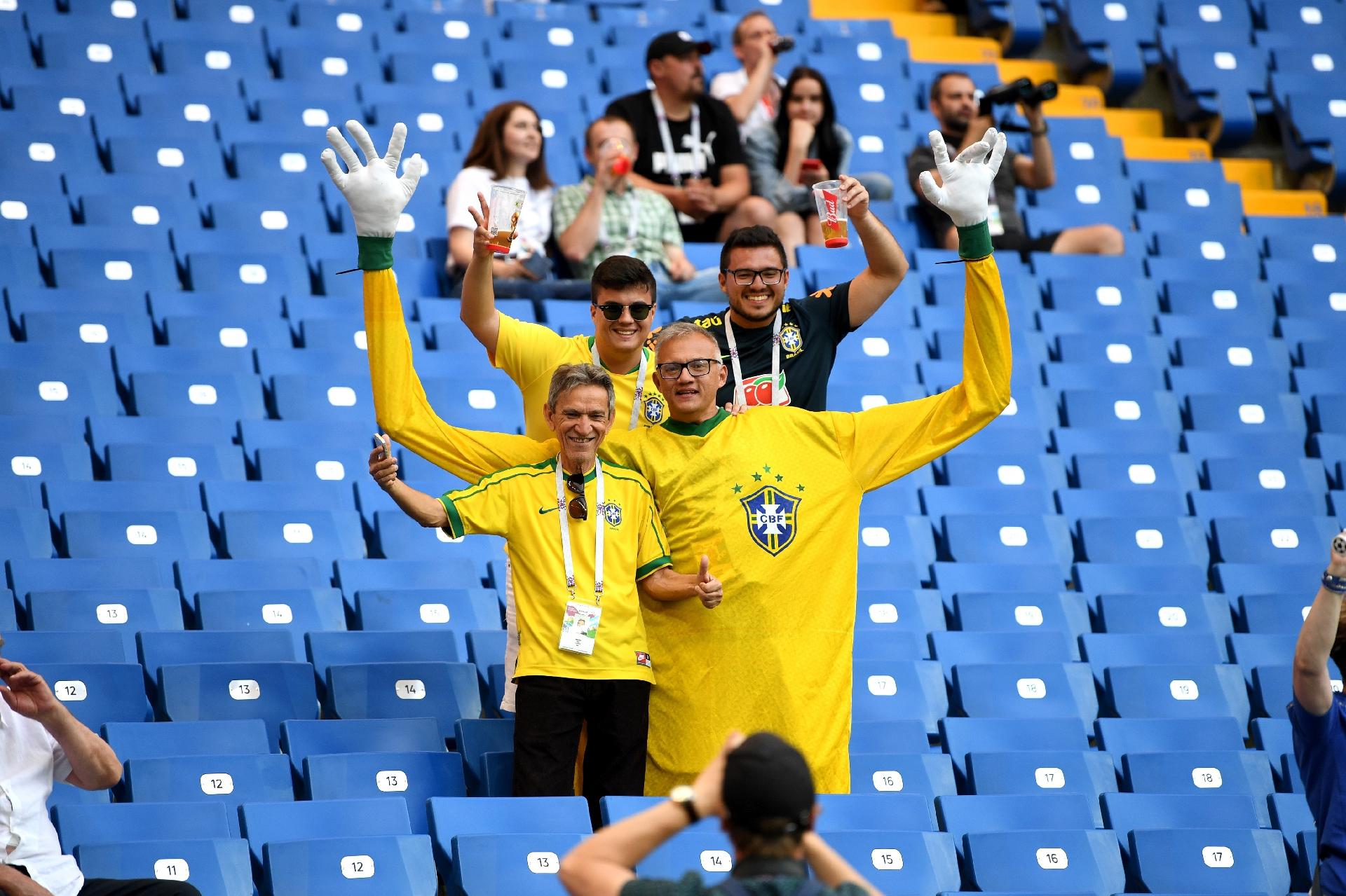 Fotos da Copa 2018: Em estreia da Copa, brasileiros mostram por que são ...