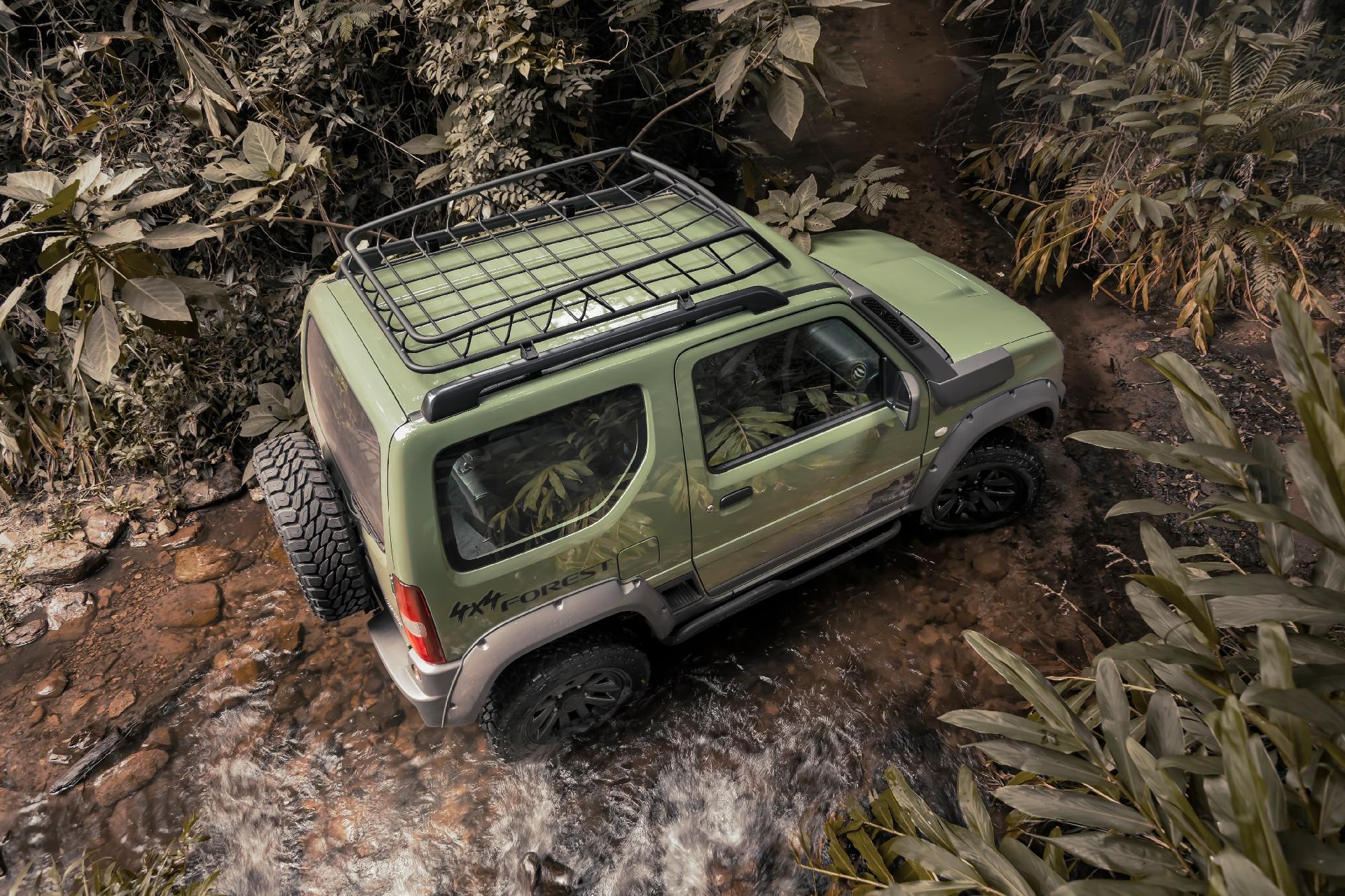 Suzuki Jimny Forest é série especial para encarar pedra, lama e asfalto
