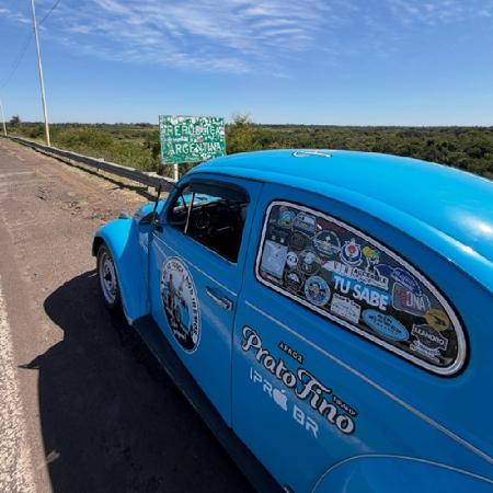 Gremista irá de Porto Alegre a Nova York de Fusca para acompanhar Copa
