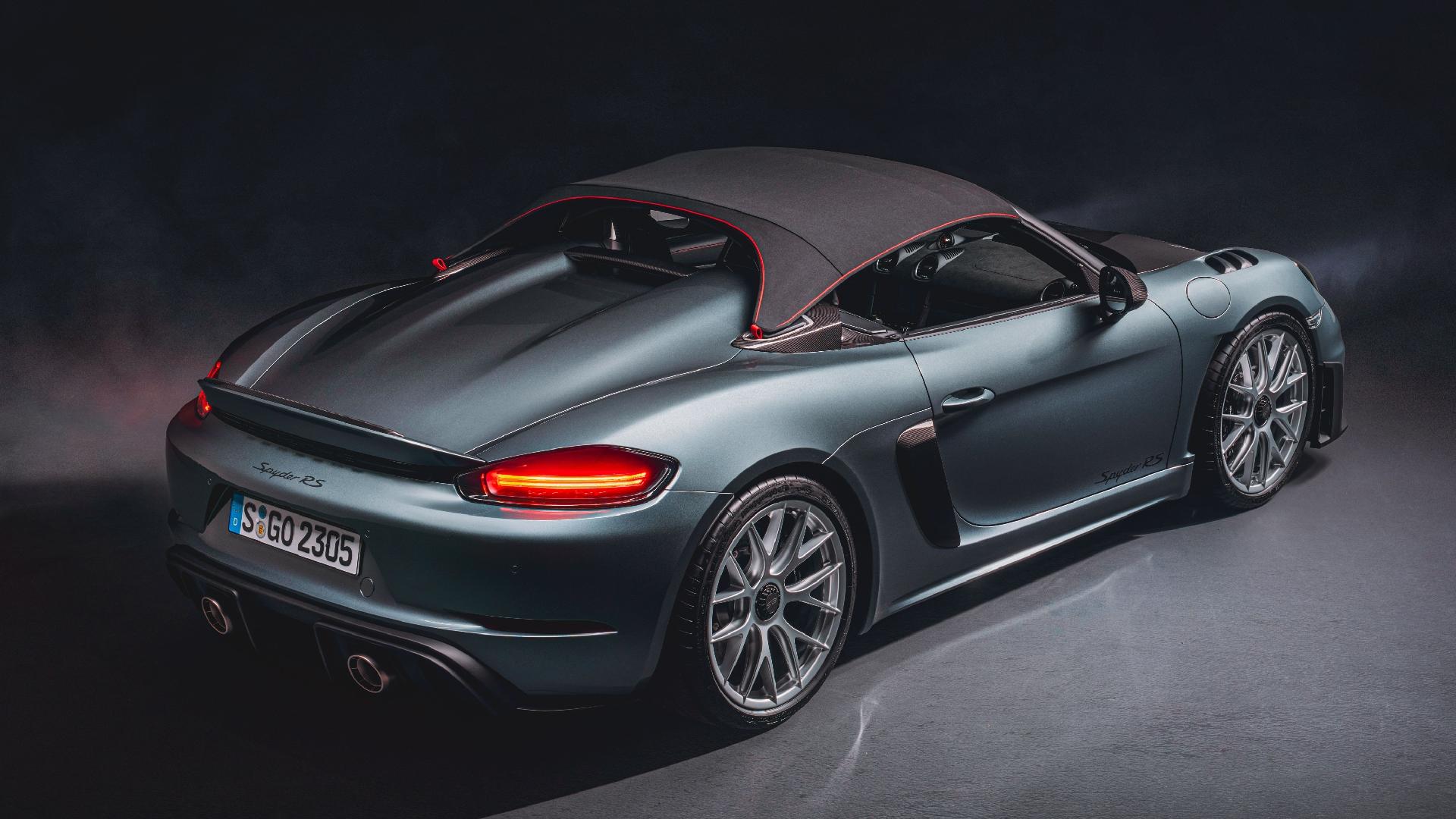 Porsche Spyder RS: como é o último conversível de corrida para as ruas